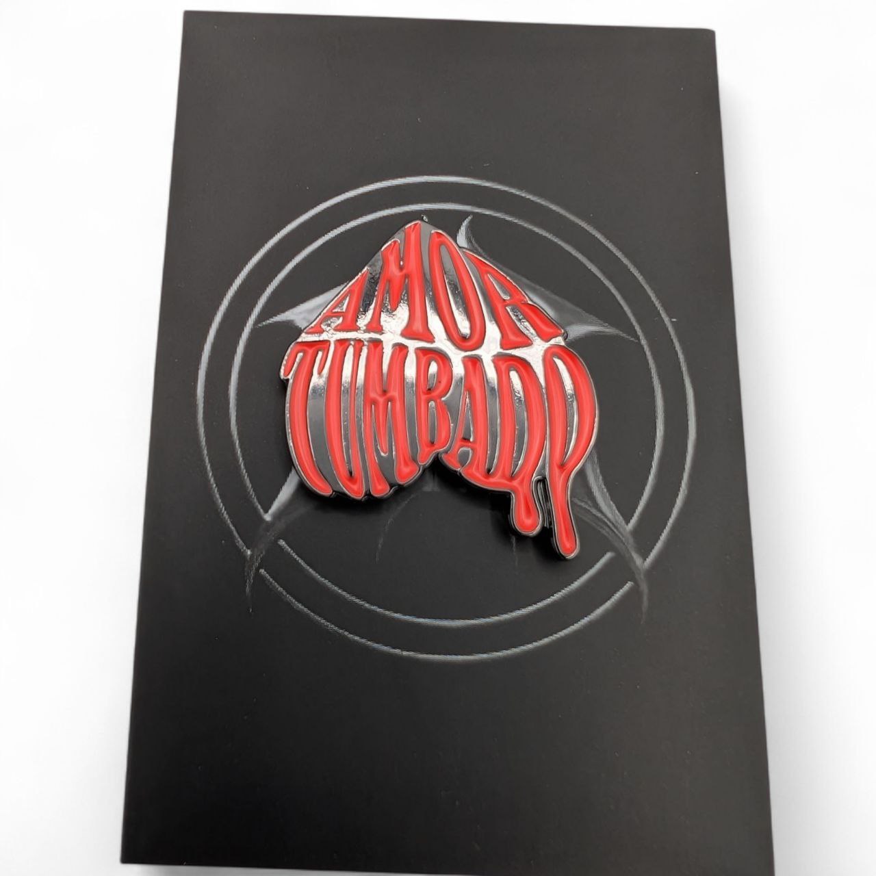 Amor Tumbado Red Heart - Soft Enamel Pin – Nebula Collective LLC